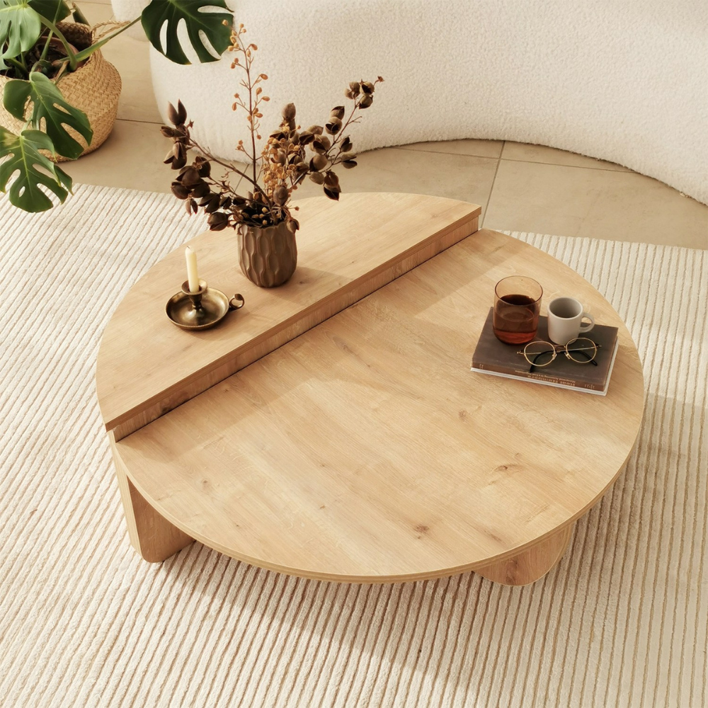 Table Basse Ronde Modulable Carlow Concept Usine