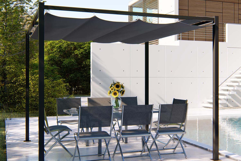 Tonnelle autoportante 3x3 m - TUSA – Concept Usine